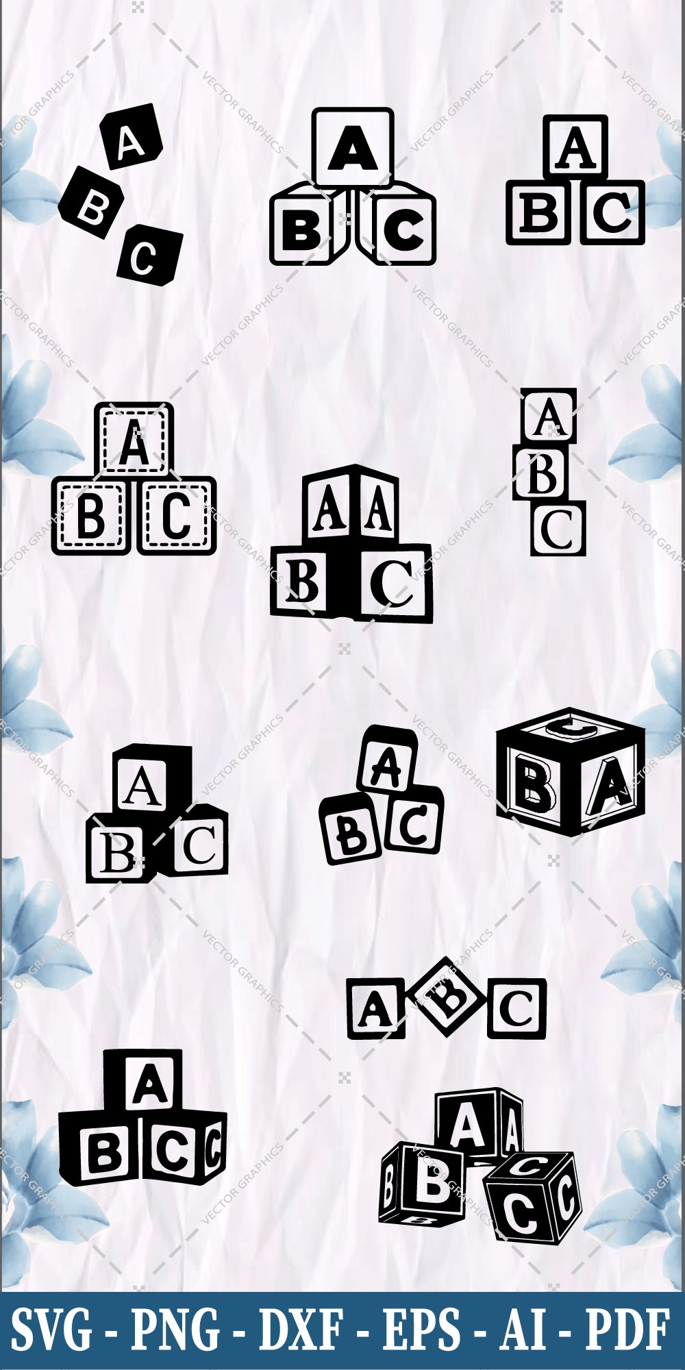 Alphabet Cubes svg, Alphabet Cube svg, Alphabet svg, Cubes
