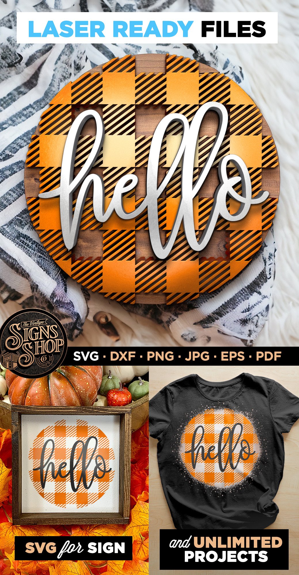 Halloween SVG Round Signs