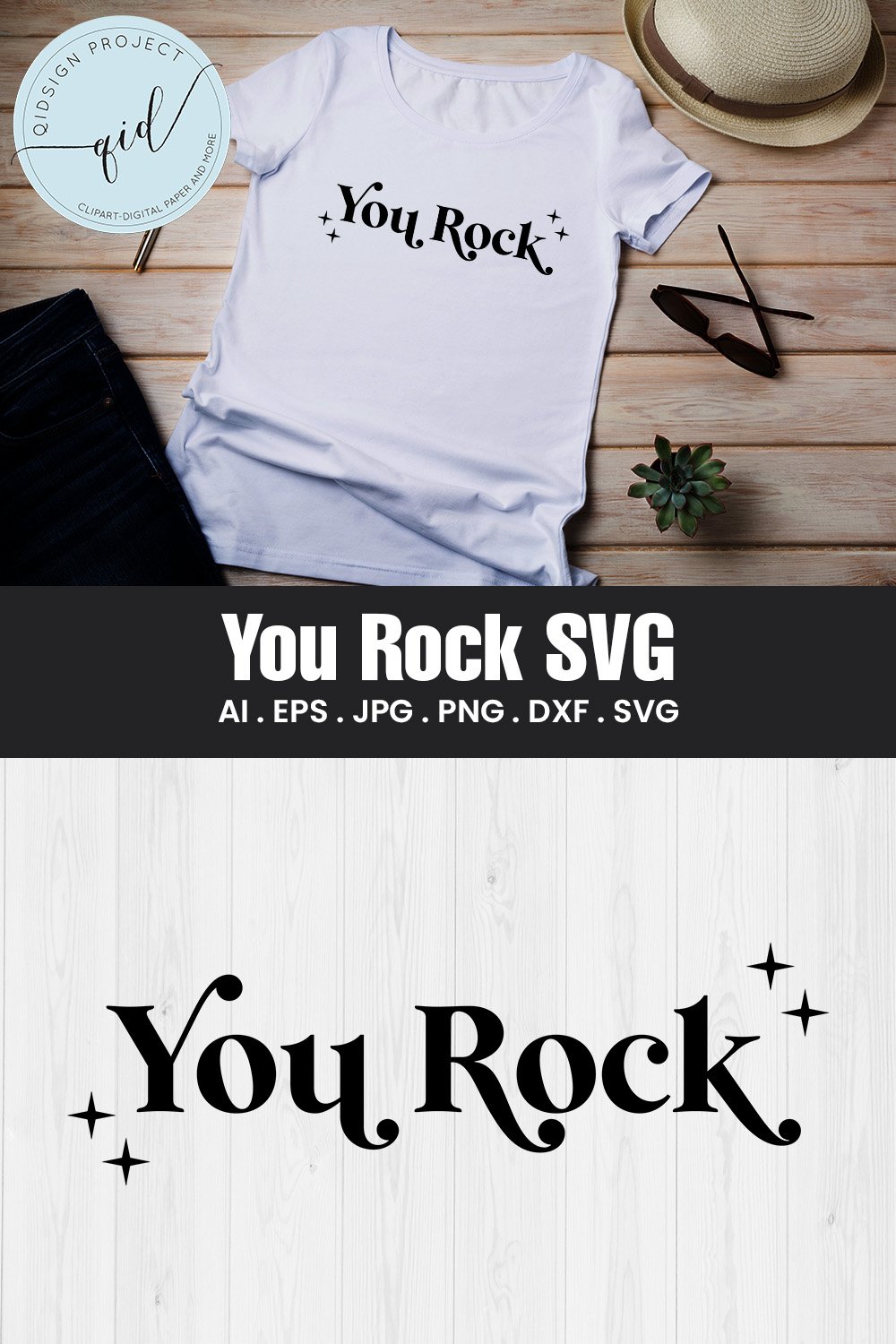 You Rock SVG | Quotes and Phrases