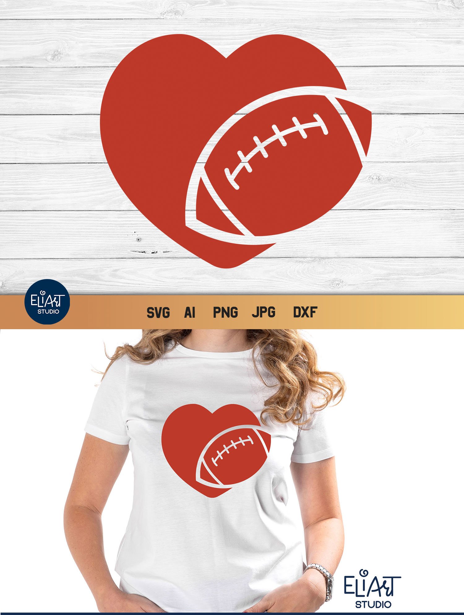American Football SVG | Football Fan SVG Design