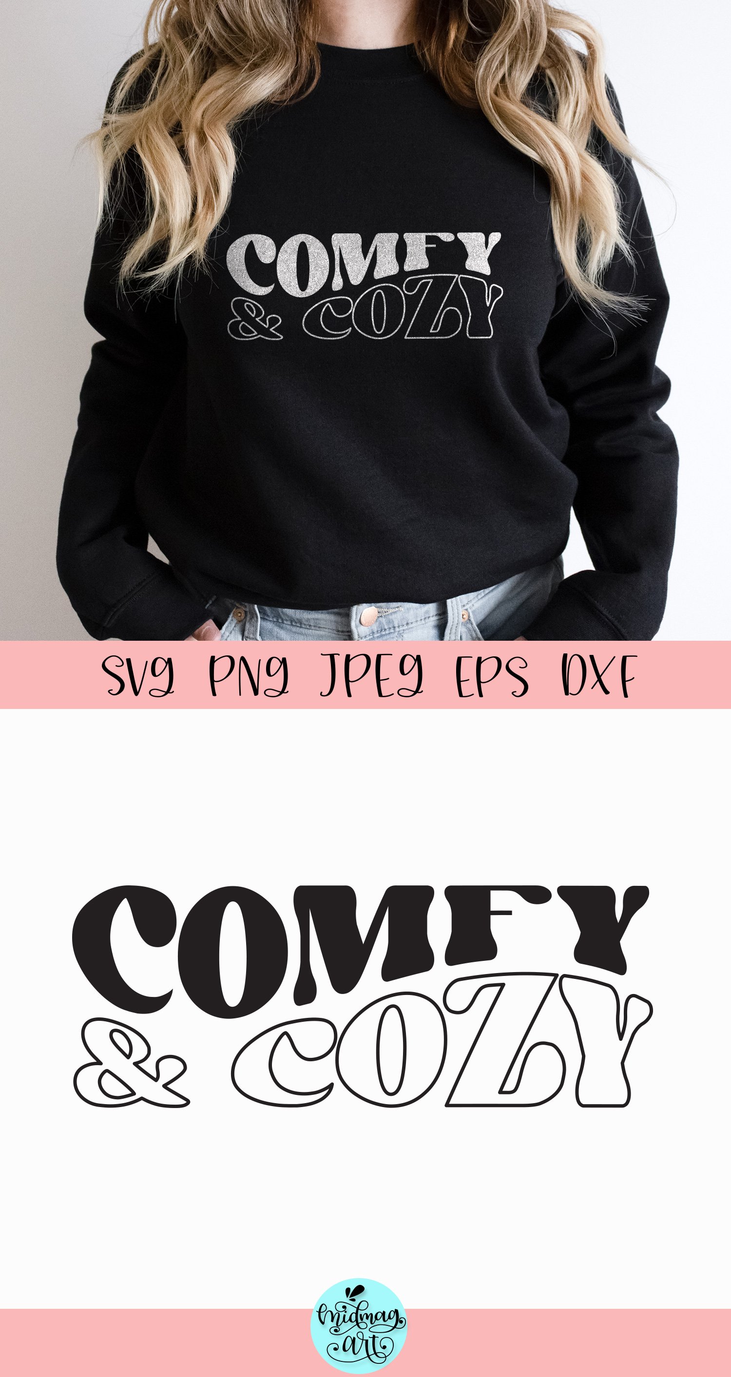 Comfy and cozy svg, winter svg (1703793)