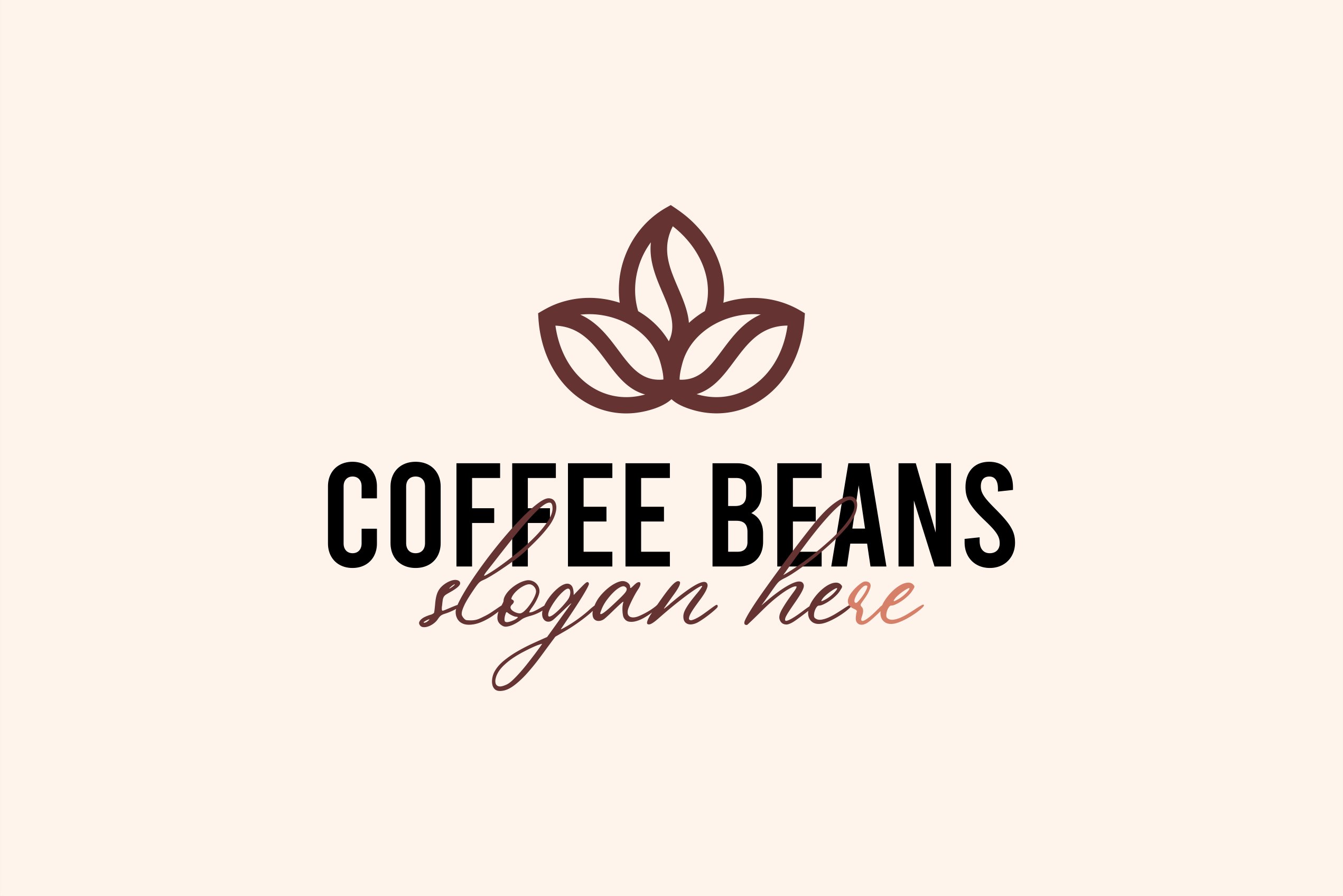 Abstract Coffee Logo Design