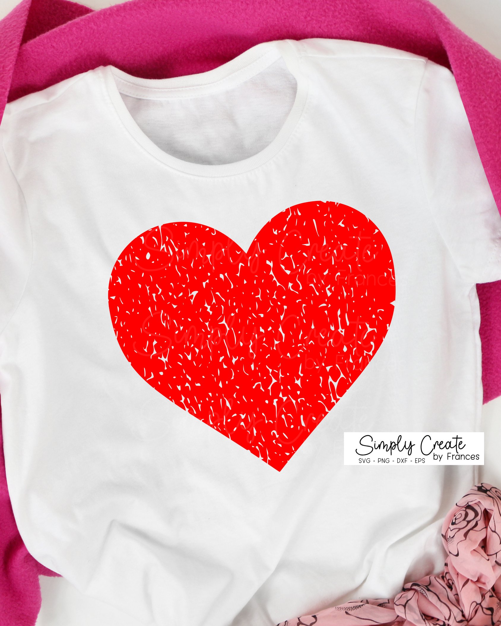 Grunge Heart SVG | Distressed Heart SVG | Valentine SVG