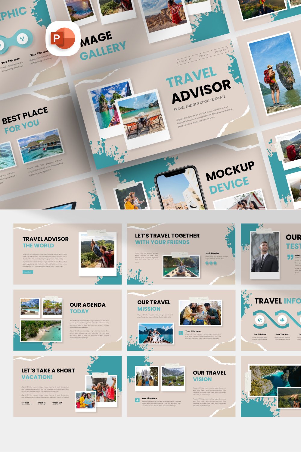 Travel Advisor Presentation Template