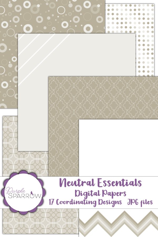 neutral seamless patterns