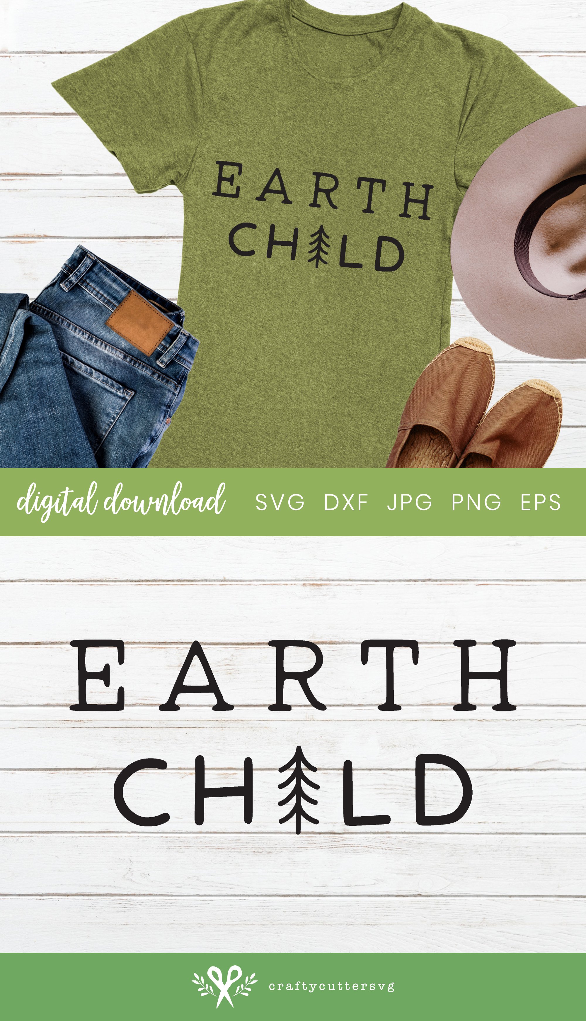 Earth Child Svg | Svg file for Cricut and Silhouette