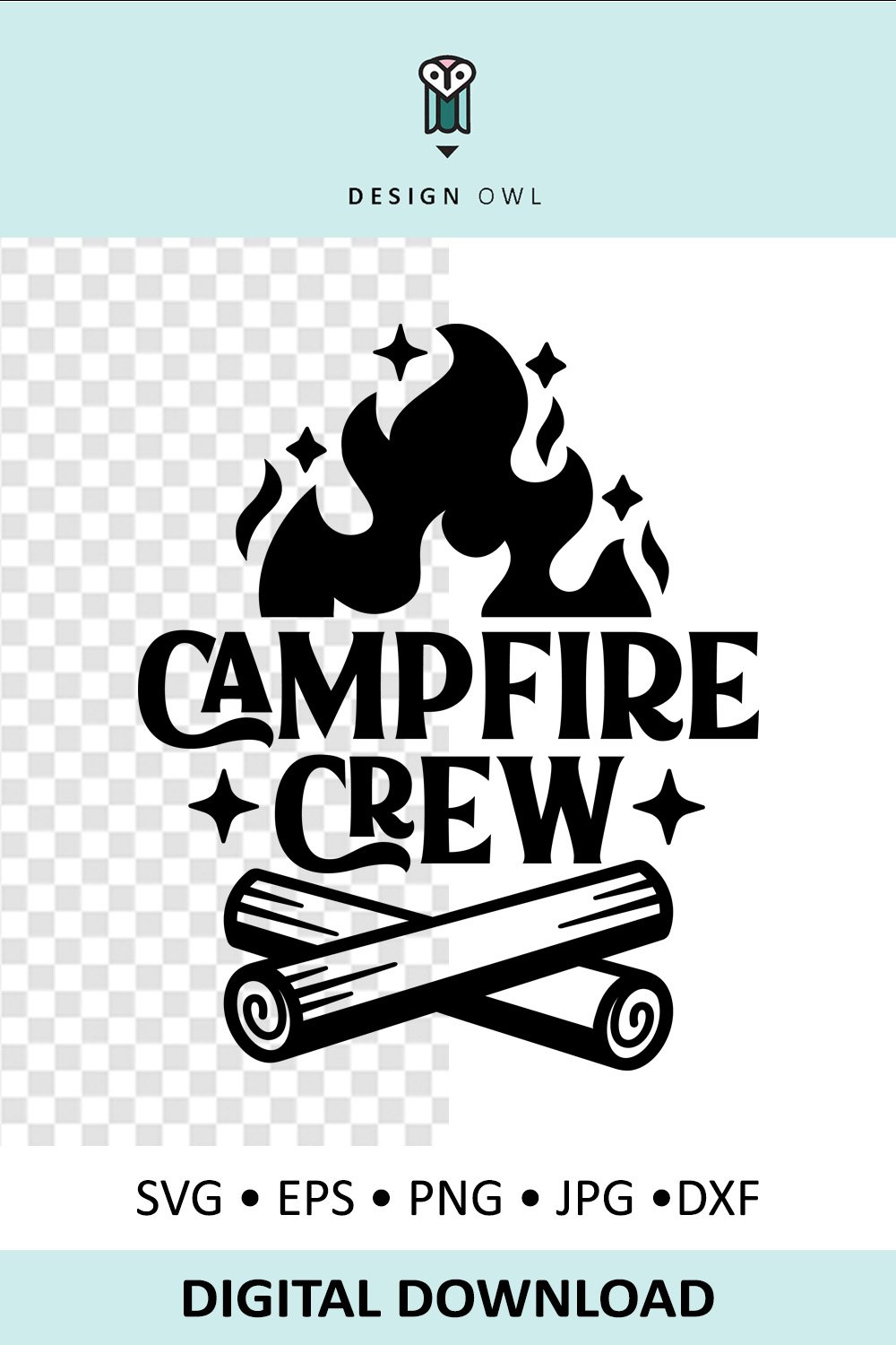 Campfire Crew - Camping SVG