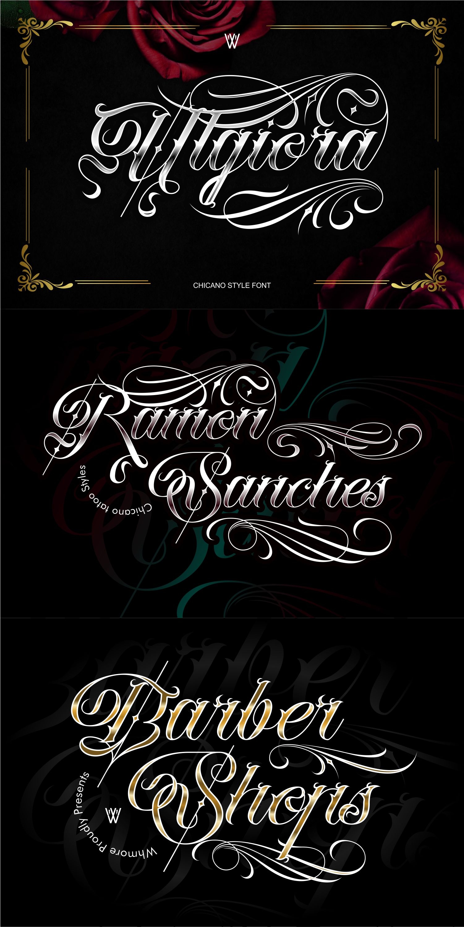 Ulgiora Edgy Tattoo Font | Luxurious Blackletter Font