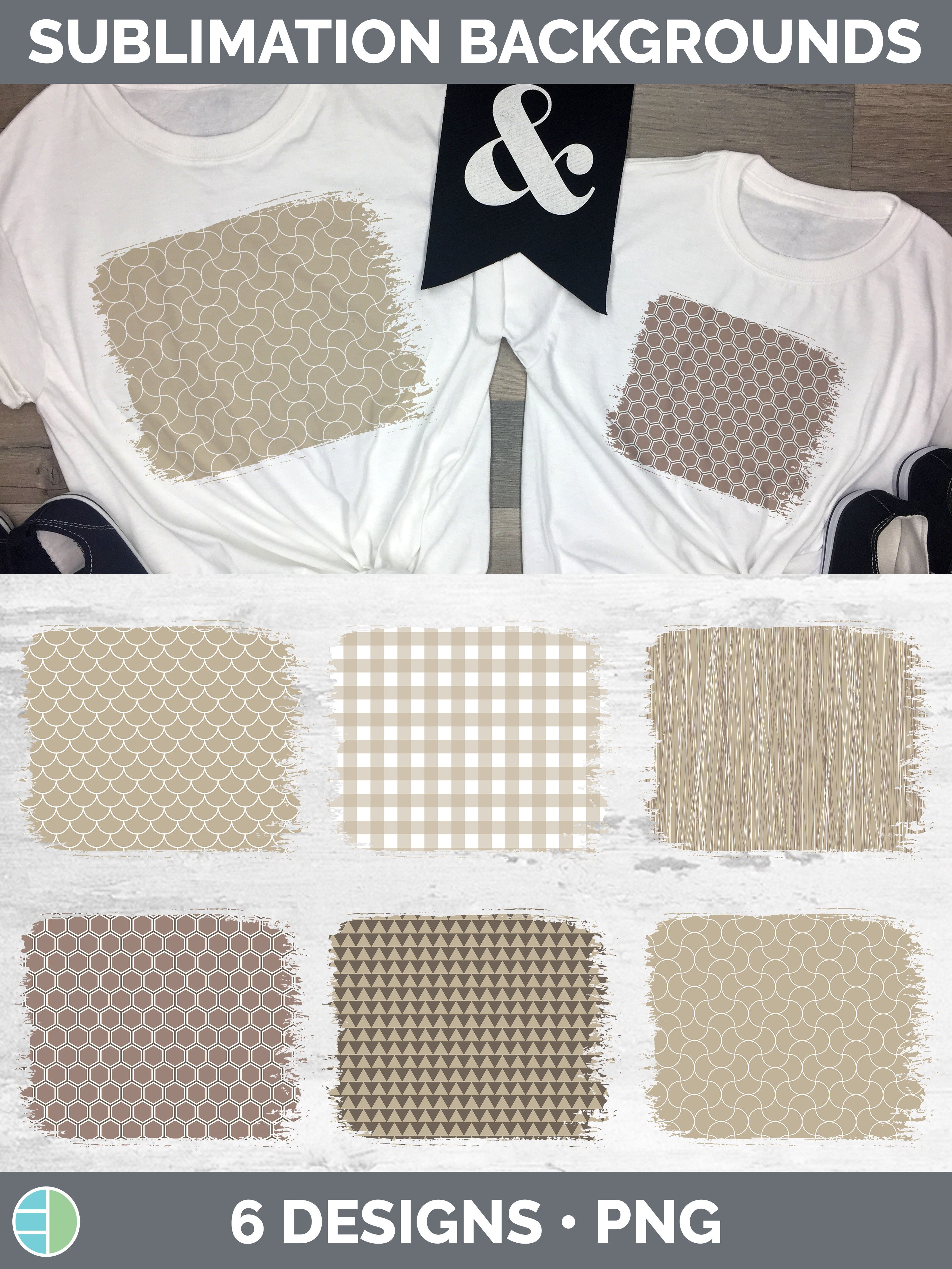 Tan Distressed Sublimation Background