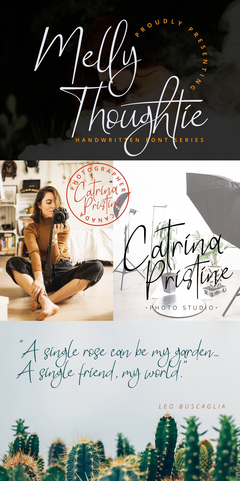 Melly Thoughtie - Handwritten SIgnature Font