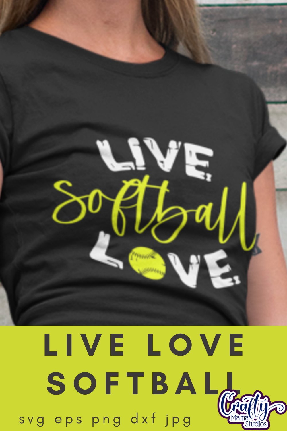 Live Love Softball | Sports Svg Design Cut File