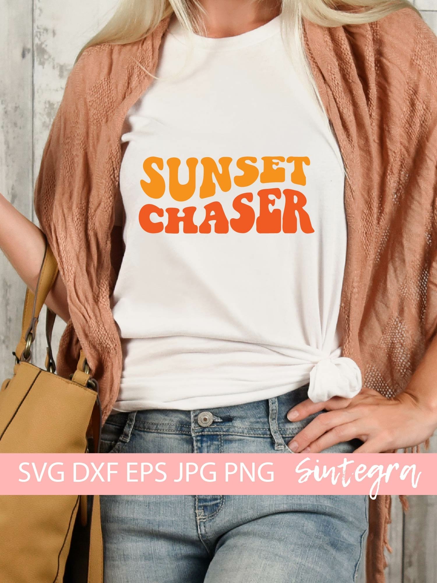 Sunset Chaser SVG Cut File