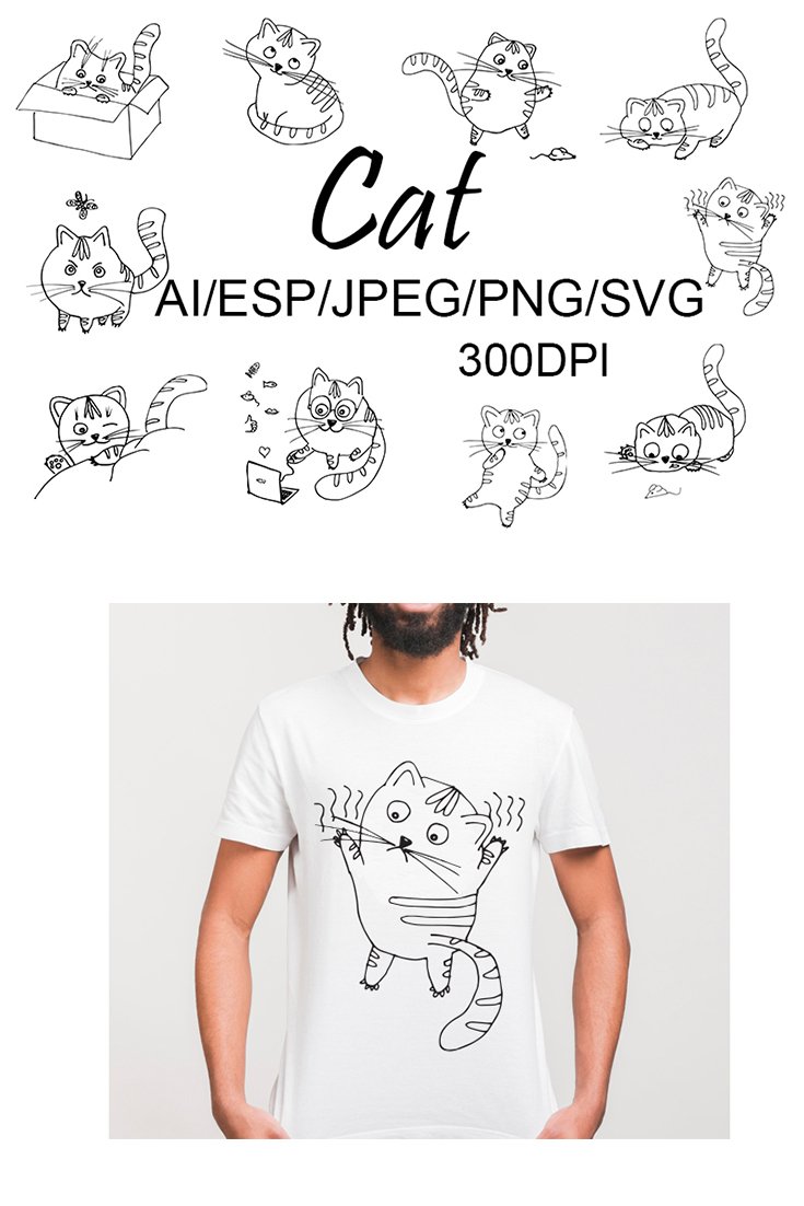 Cat SVG/PNG/EPS/JPEG/AI