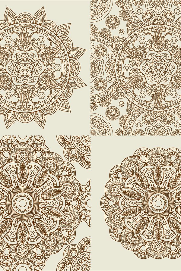 Round Ornament Patterns