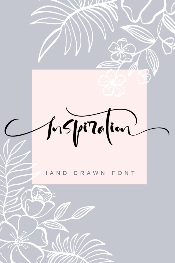 Inspiration Hand Drawn Font
