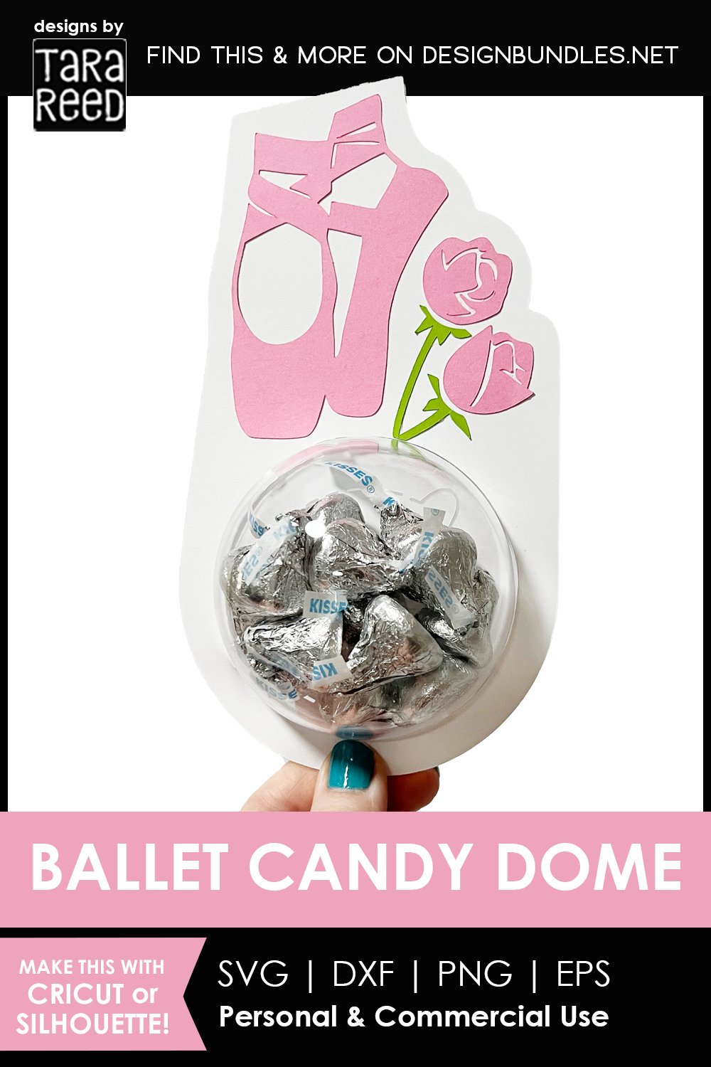 Ballet Candy Dome SVG for Cricut | Ballet Teacher Gift