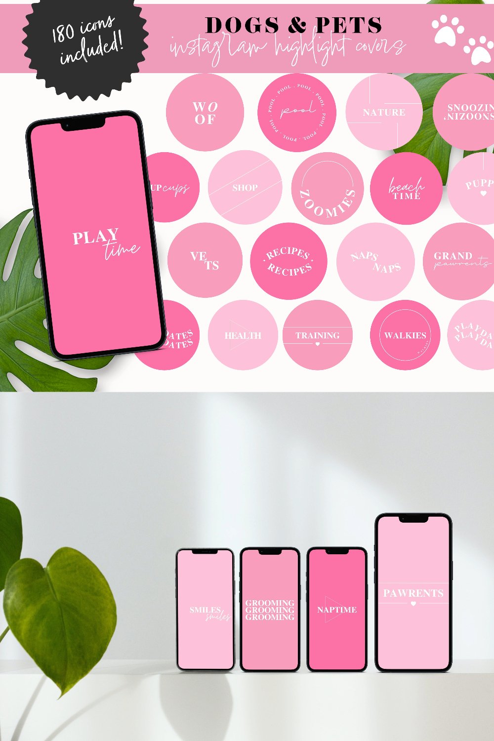 dogs pets instagram highlight covers