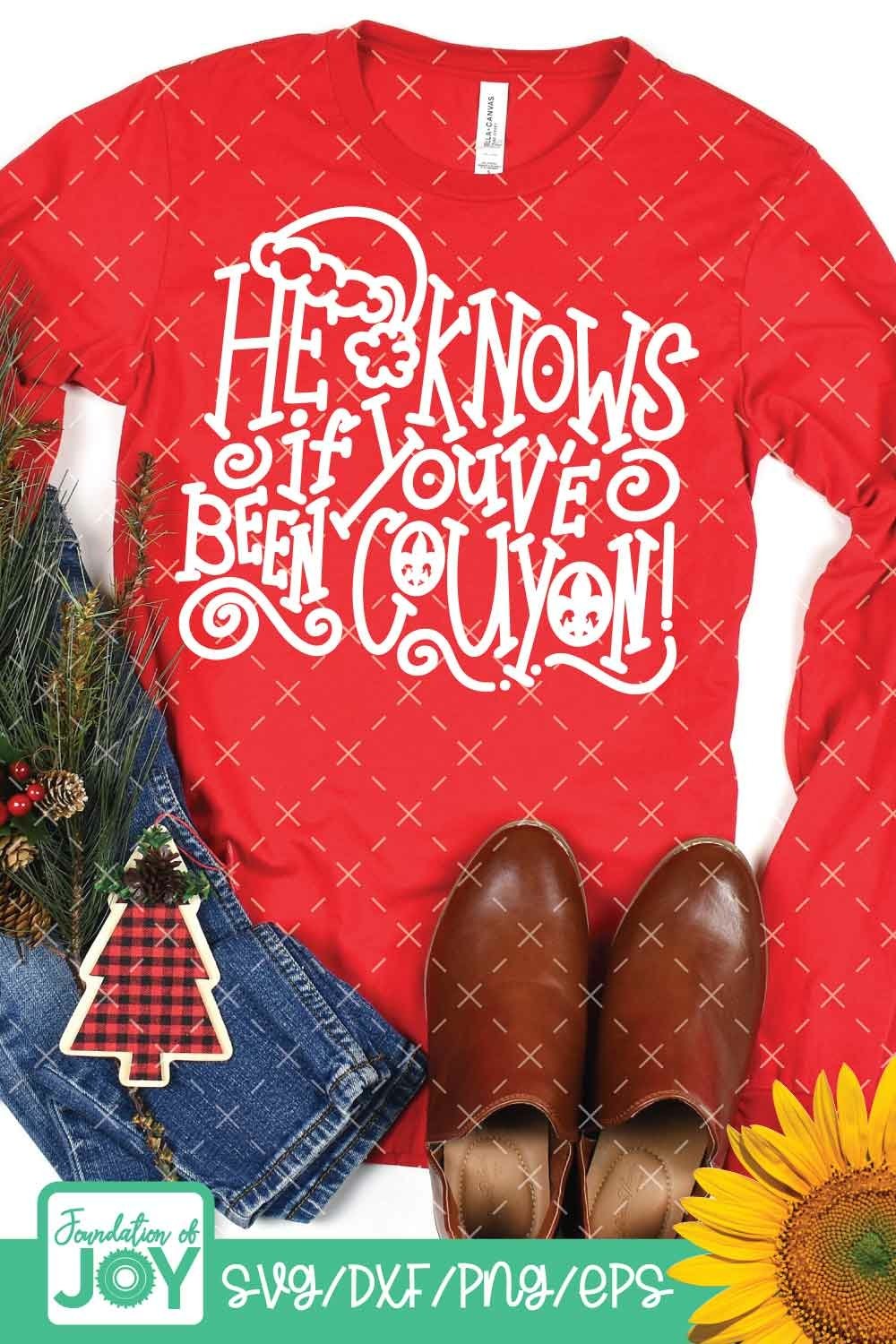 Cajun Christmas svg, Naughty or Nice svg, Louisiana svg