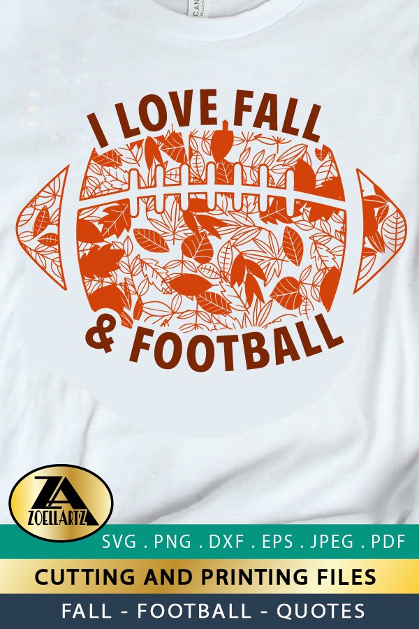 Football SVG PNG EPS DXF Fall Quotes SVG FALL SVG Cut file
