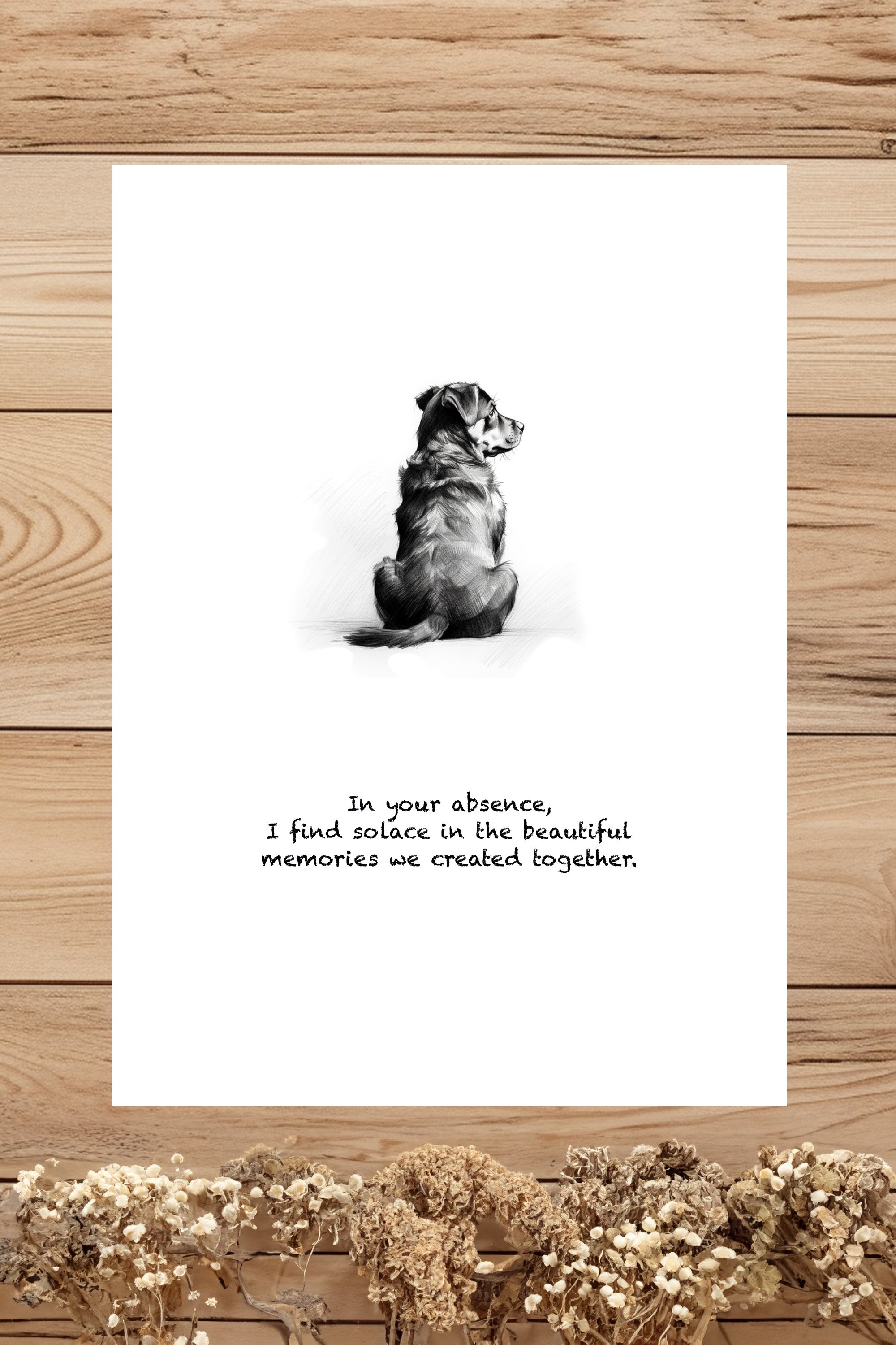 Digital Rottweiler Loss Condolence: Instant Sympathy Card