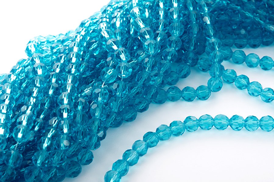 Photo of Blue Beautiful Sparkle Crystal Beads (864290)