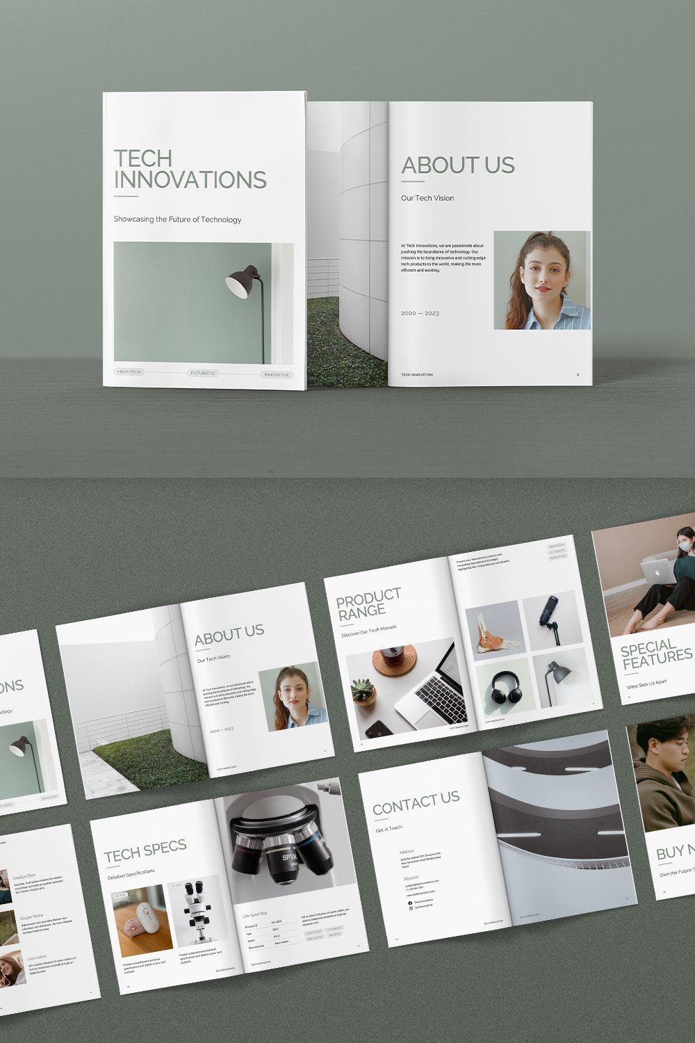 Tech Innovations - Product Showcase Brochure
