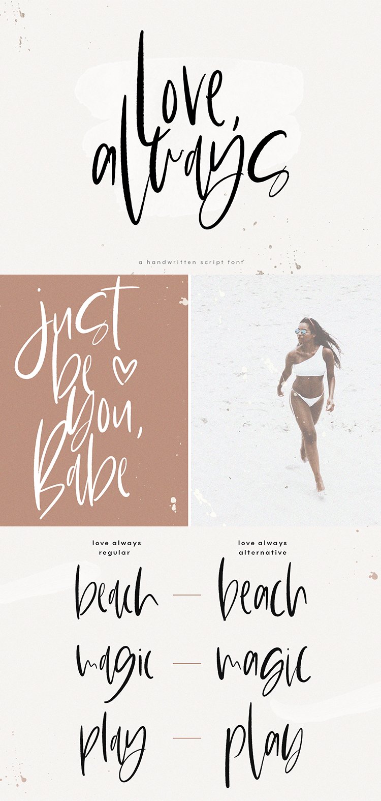 Love Always - A Handwritten Font