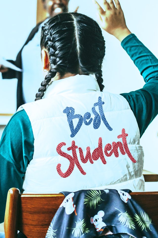 Best Student Playful Lettering