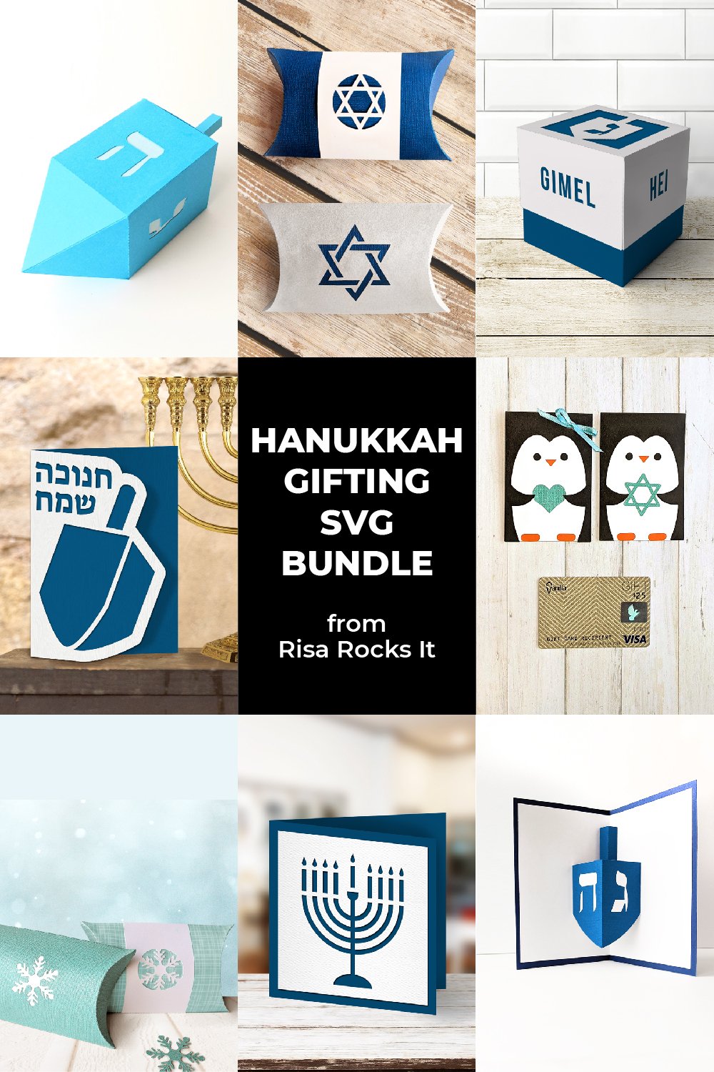 Hanukkah Gifting SVG Design Bundle (2233036)