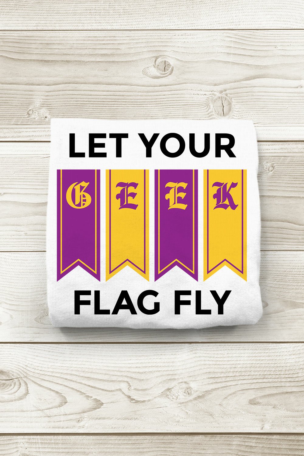 Let Your GEEK Flag Fly SVG File
