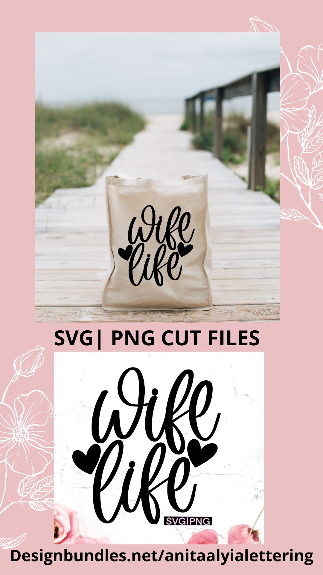 Wife life SVG | Just married quote SVG