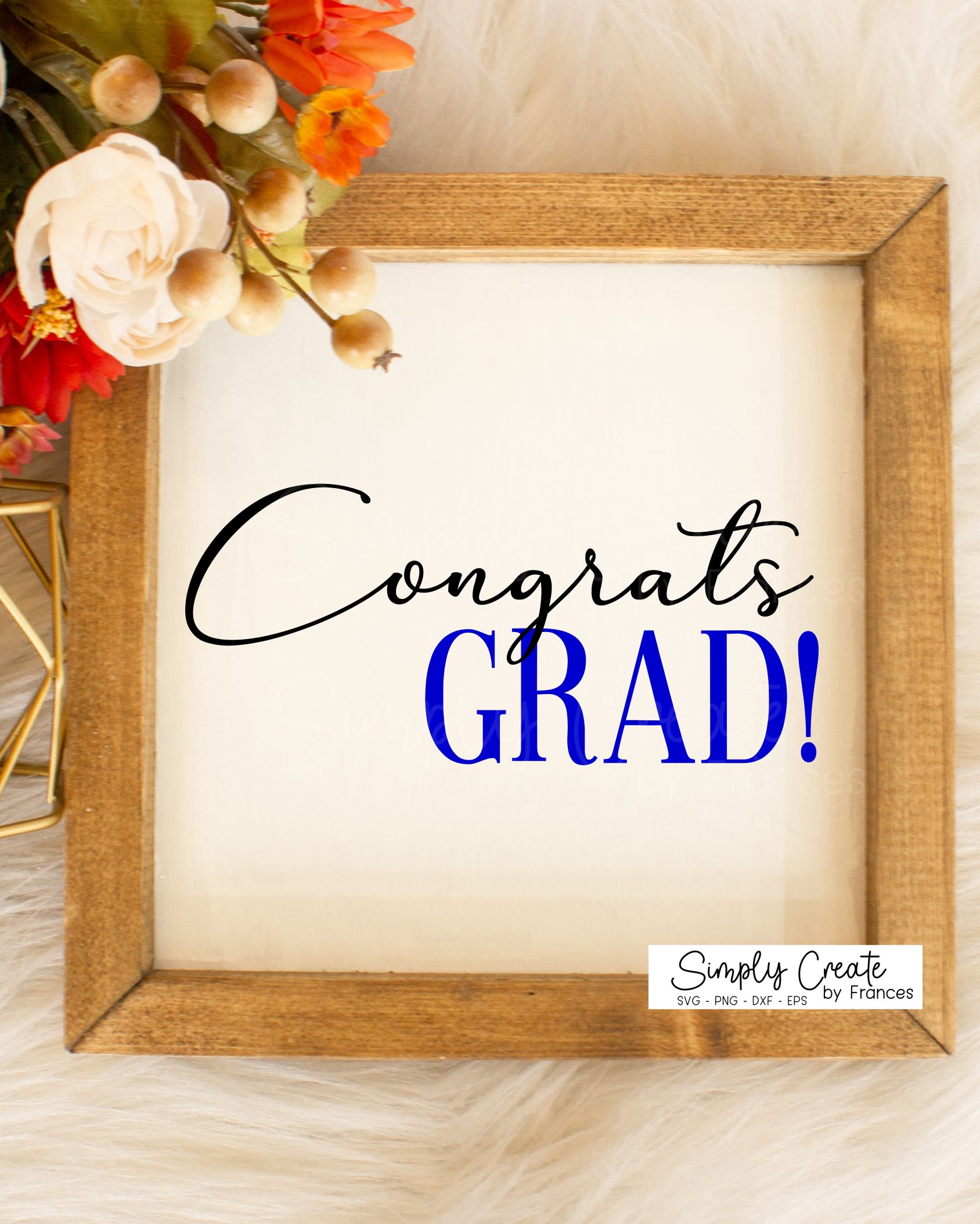 Congrats Grad SVG | Graduation SVG | (1376252)