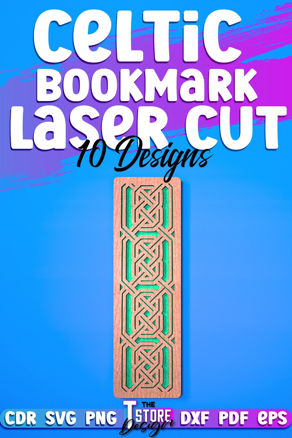 Celtic Bookmark Laser Cut SVG |Bookmark Laser Cut (2706707)