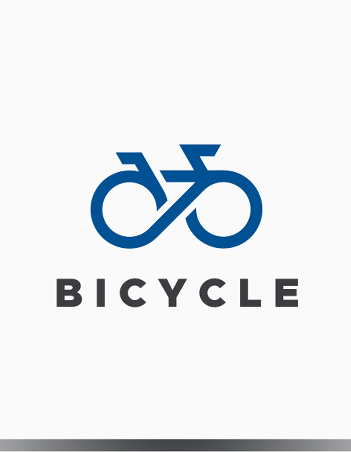 Infinity Bike Bicycle vector logo design template (3166271)