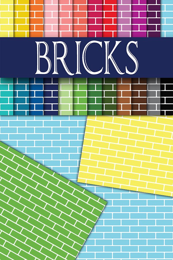 Bricks Digital Papers (37220)