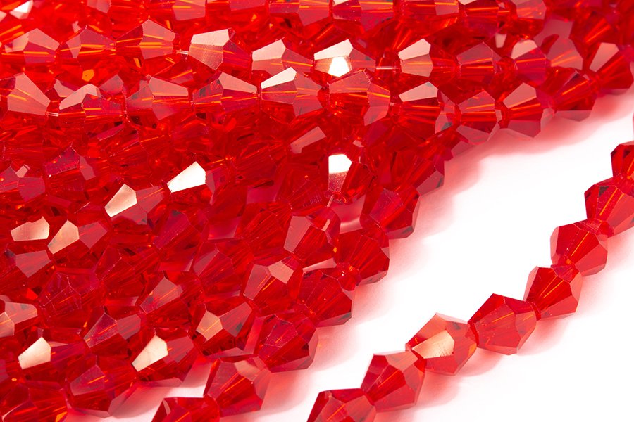Photo of red Beautiful Sparkle Crystal Beads (863851)
