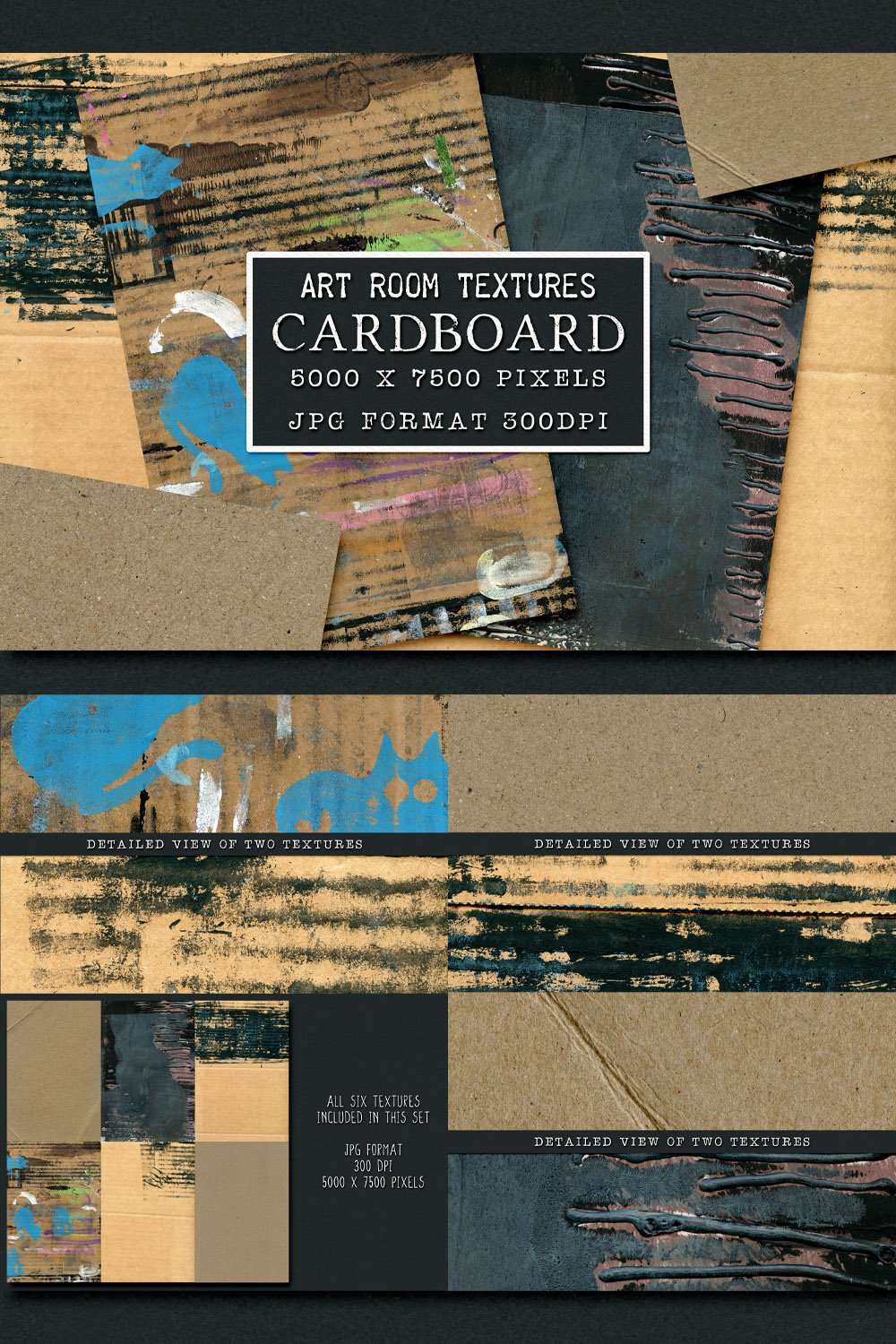 Art Room Textures: Cardboard