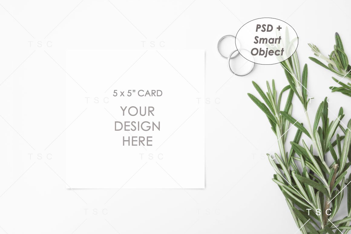 5" x 5" Card Mockup (910197)