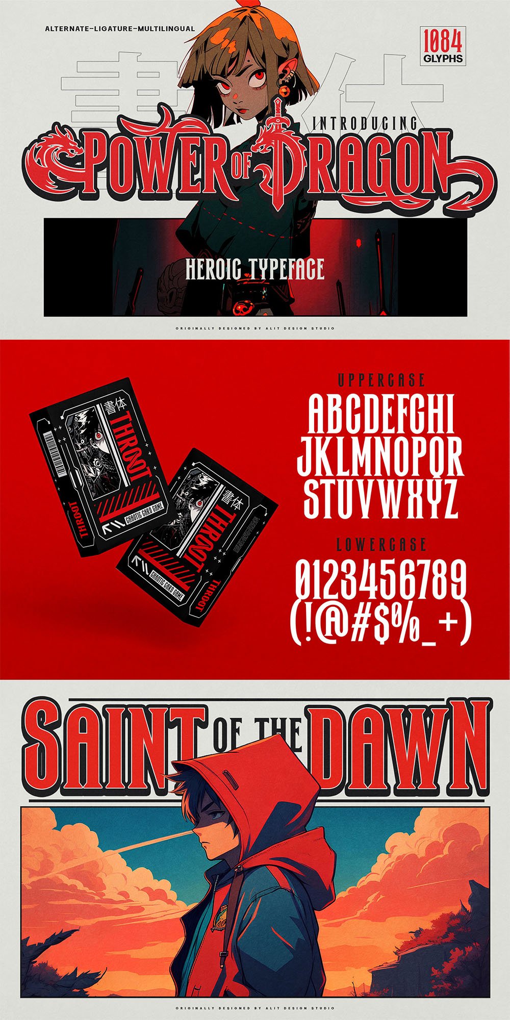 Power of Dragon Typeface