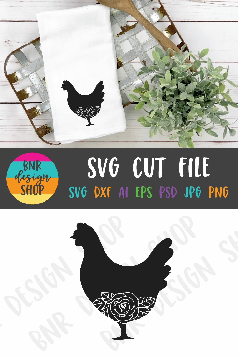 Chicken SVG, Farmhouse SVG, Farm SVG, SVG Cut File