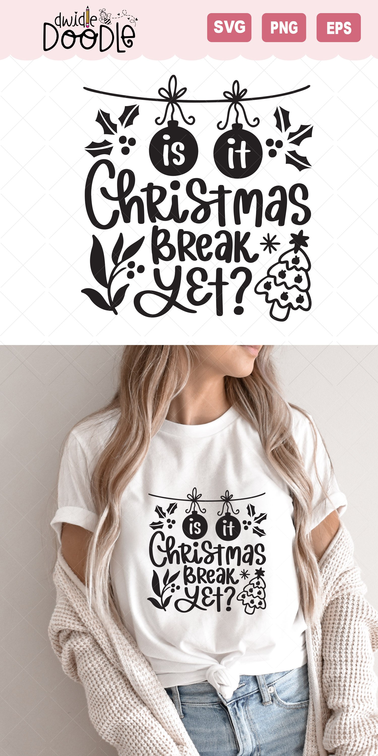 Christmas break yet SVG