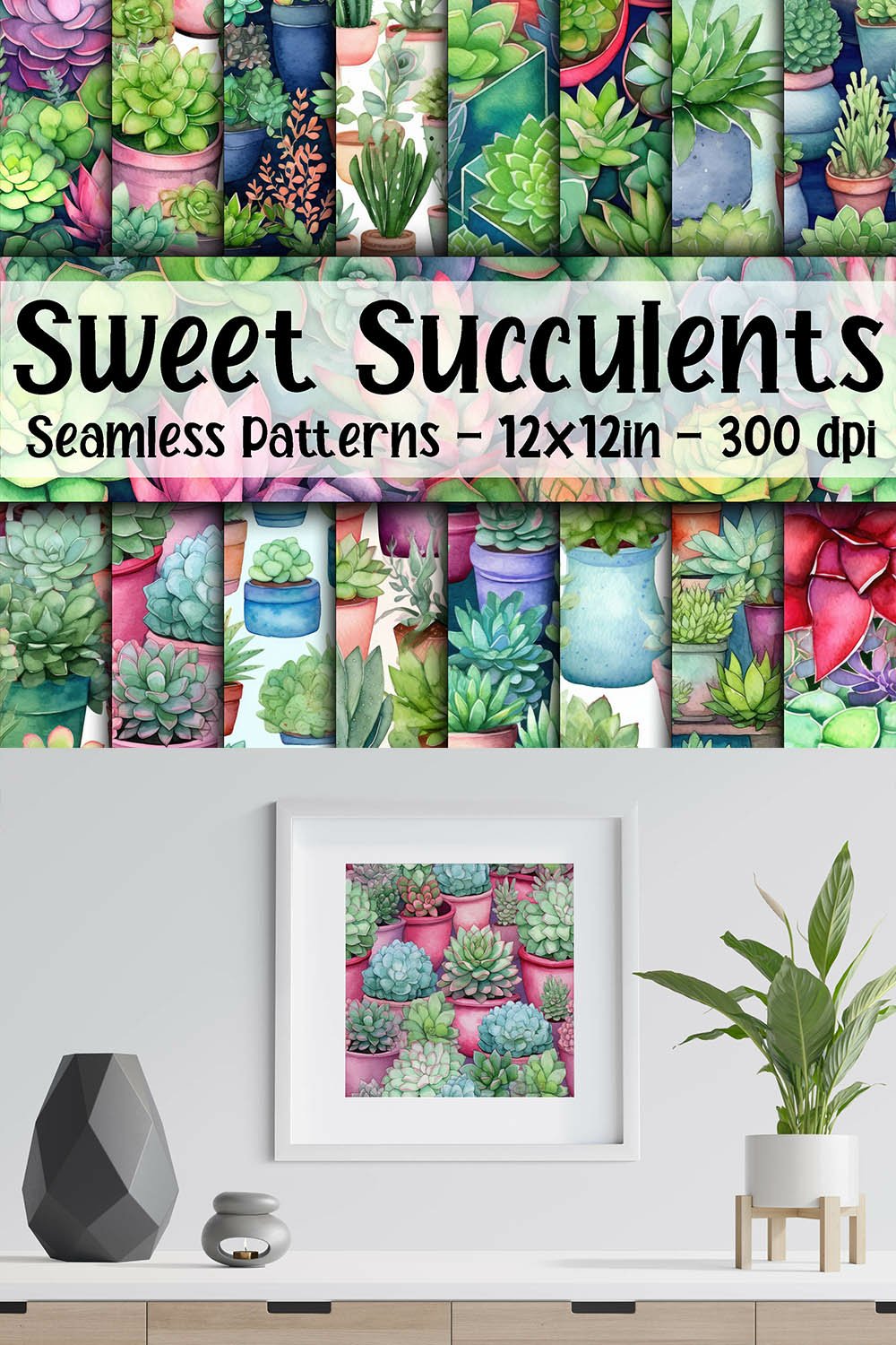 Seamless Cherry Blossoms Digital Paper