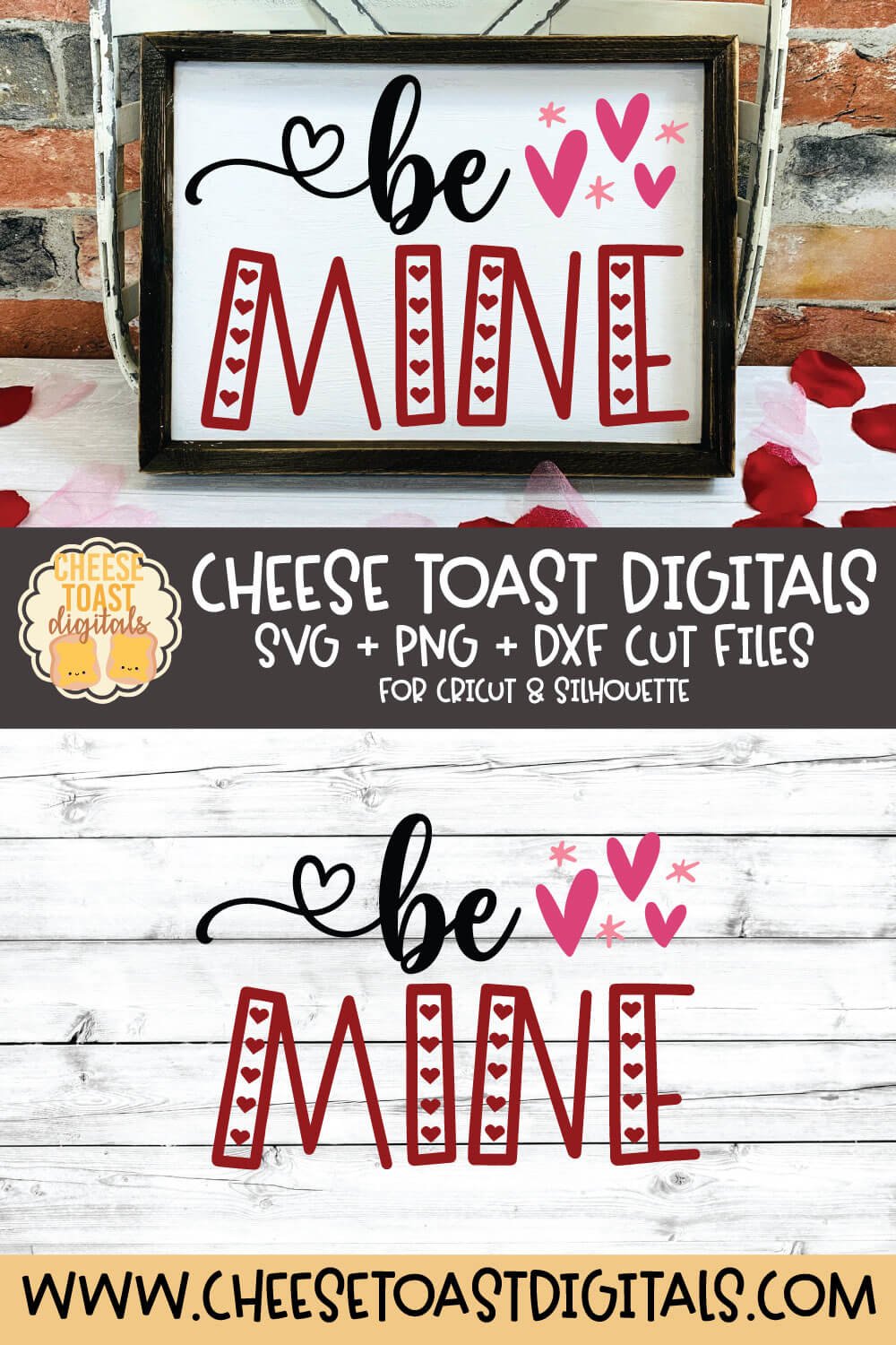 Be Mine Quote | Valentine's Day Sign SVG