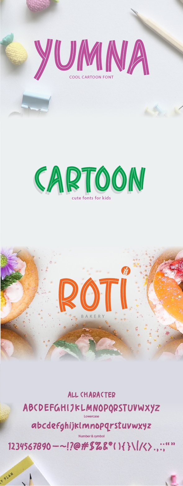 Yumna Fun font inline