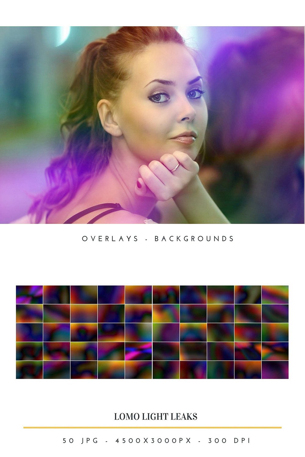 50 Lomo Light Leaks Overlays JPG V.2