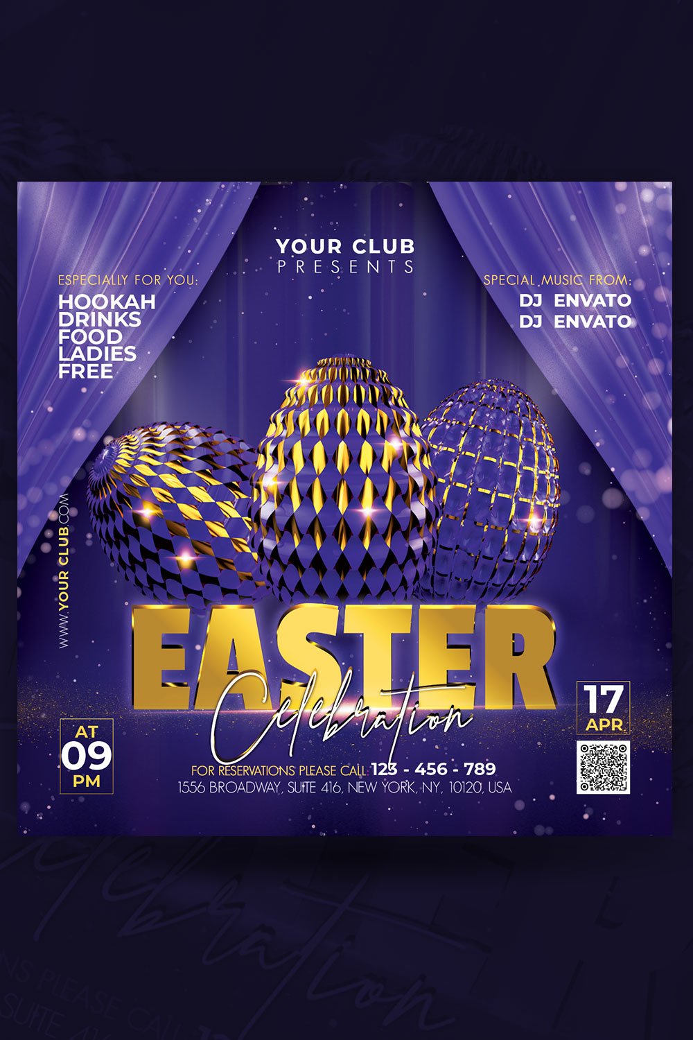Easter Party Flyer