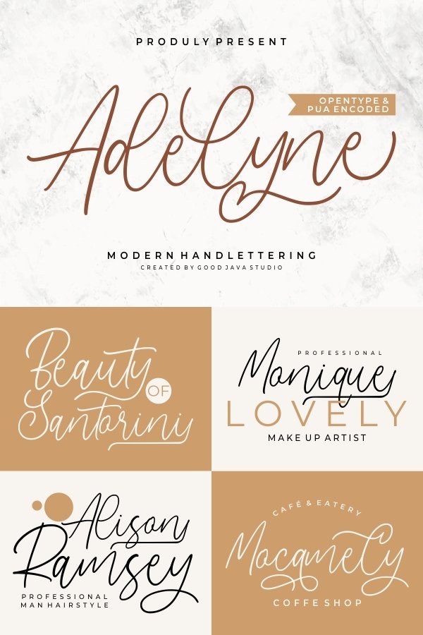 Adelyne - Modern Handlettering