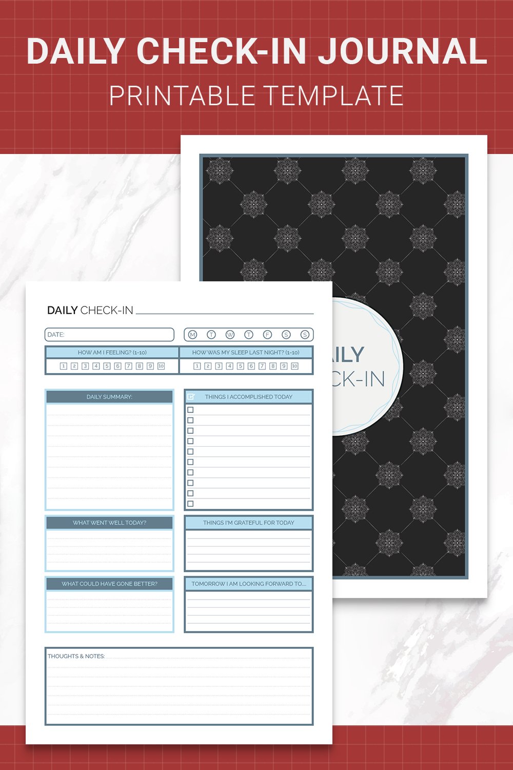 Daily Check-in Journal (2581448)