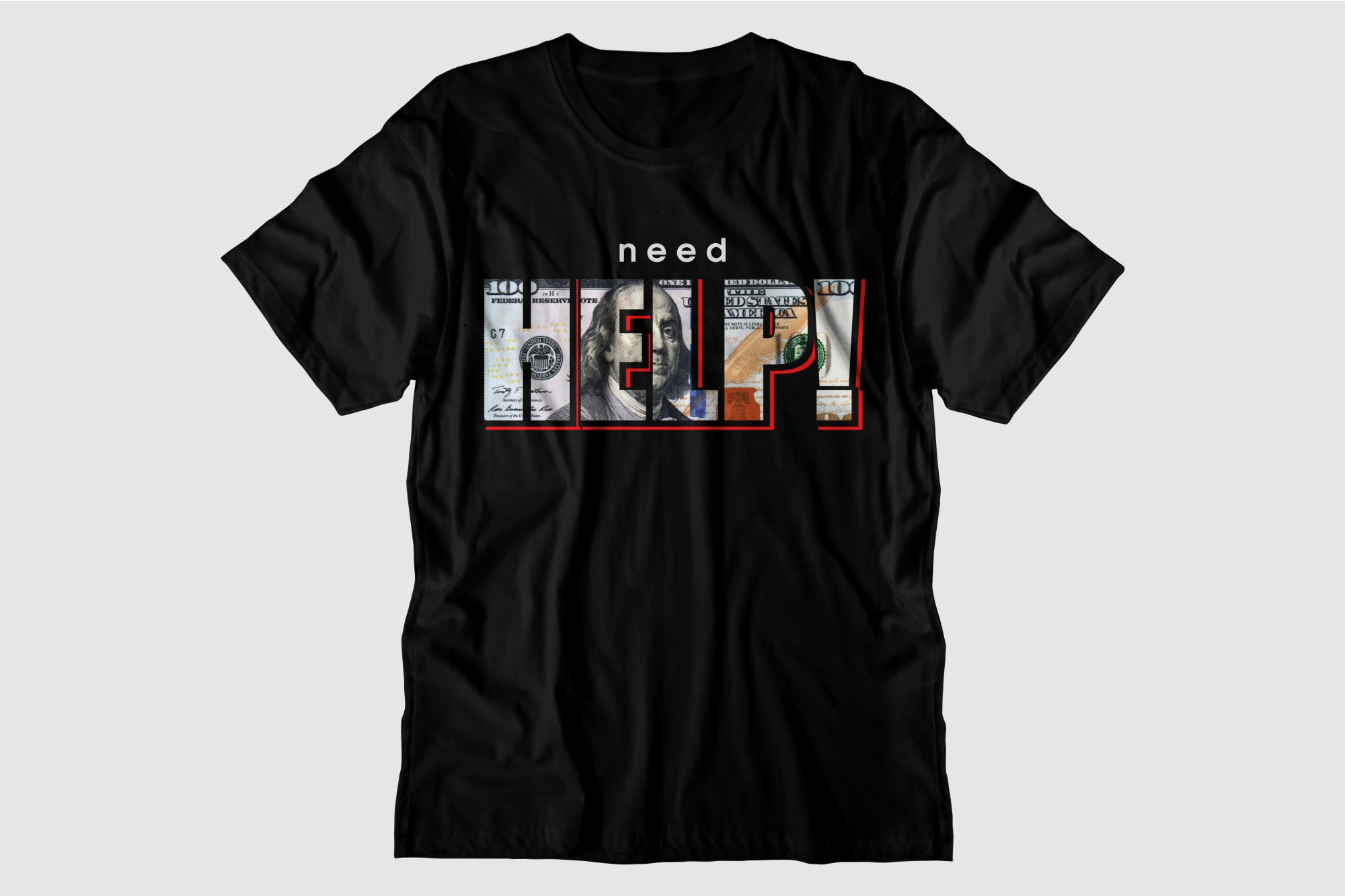 t shirt design dollar money motivational (1705226)