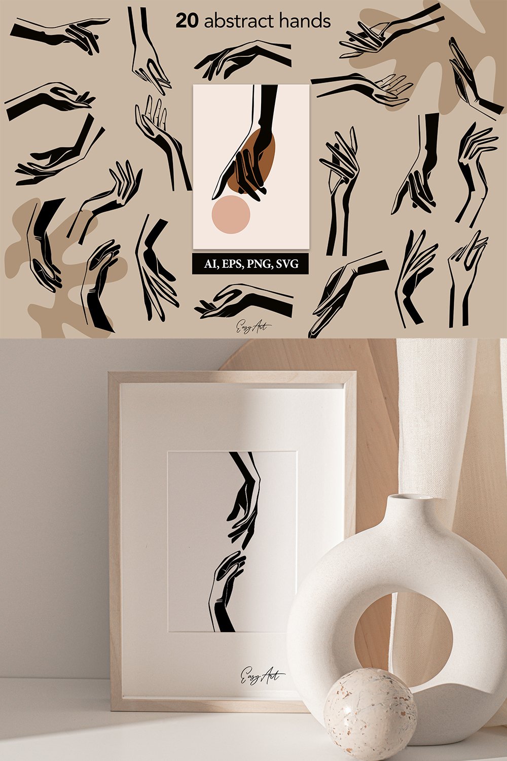 Hands clipart, Woman hands SVG, Female hand